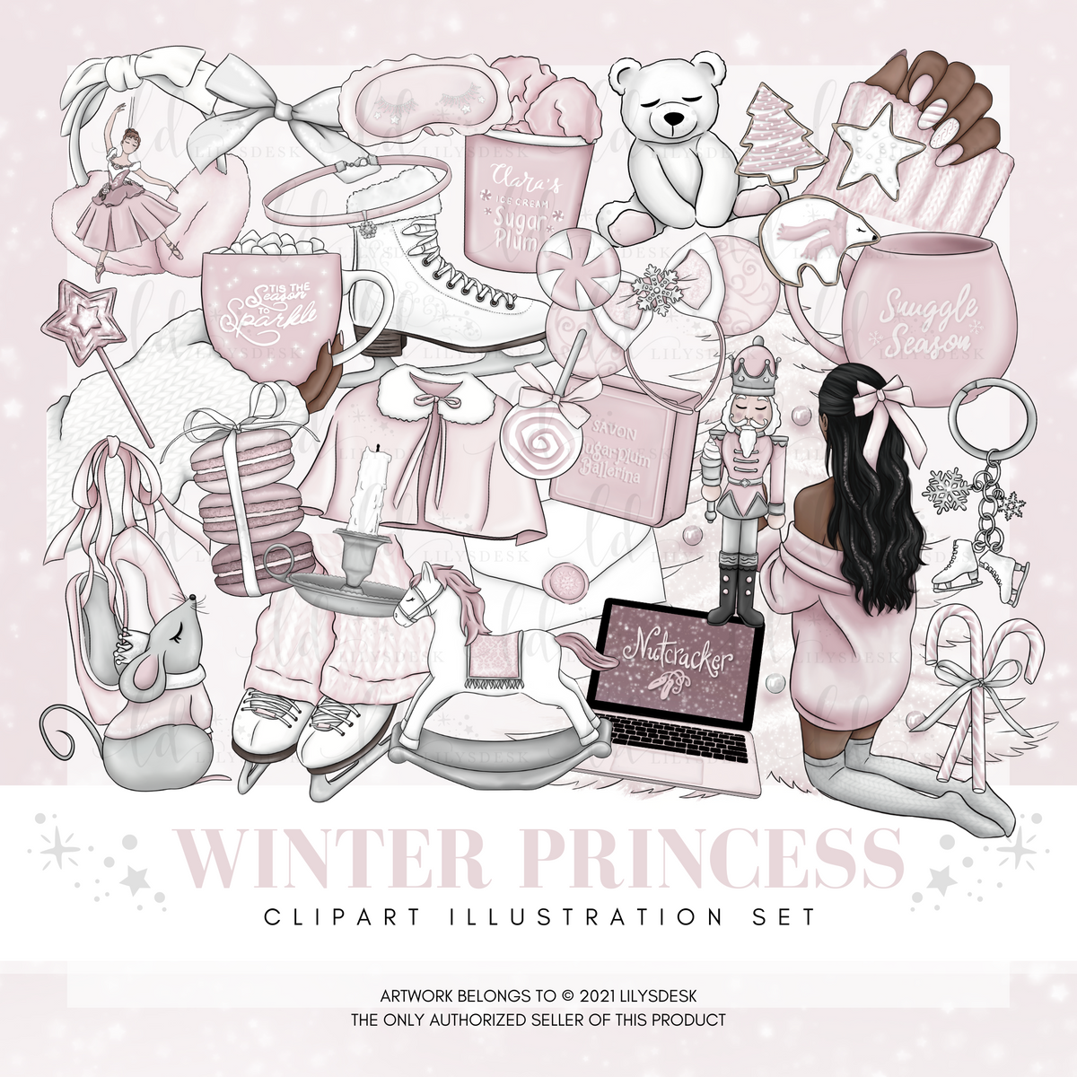 WINTER PRINCESS – lilysdeskartstudio