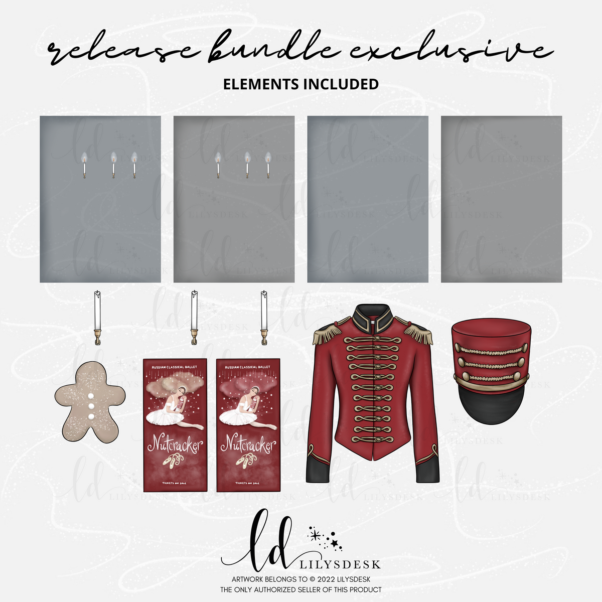 NUTCRACKER || Full Bundle – lilysdeskartstudio